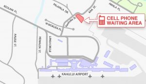 Kahului Airport | Cell Phone Waiting Lot